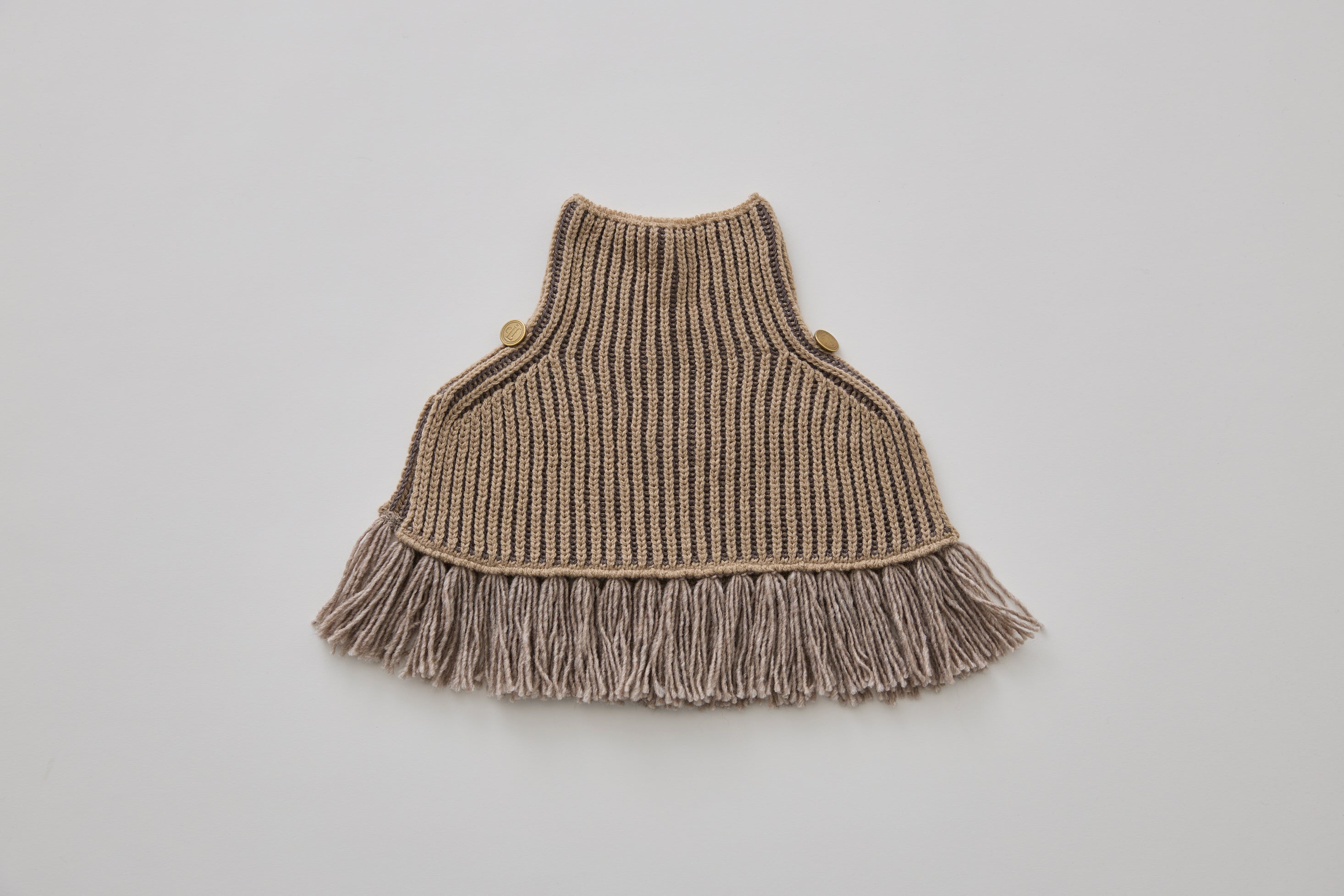 Rib Knit Knights Cape Ⅱ - Beige [eLfinFolk ] (25AW•Drop2) – anoko.
